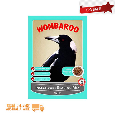 Wombaroo Insectivore Rearing Mix - 1kg NET | FREE SHIPPING | NEW AU ...