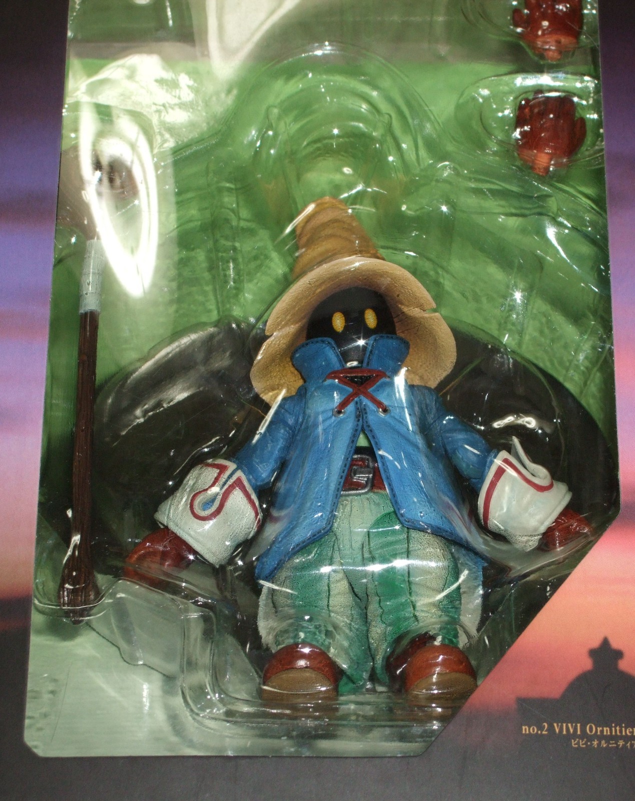 Final Fantasy 9 Ⅸ Vivi Ornitier Figure Dolls Play Arts Statue Square ...