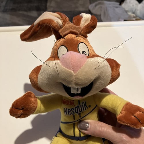 Vintage 13” Nestle Nesquik Racing Bunny Rabbit #10 Plush | eBay