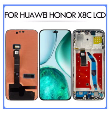 OLED For Huawei Honor X8c ABR-LX1 LCD Display Touch Digitizer Assembly ...