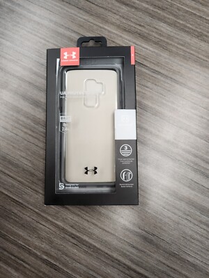 Under Armour UA Protect Verge Case for Samsung Galaxy S9+- Clear/Gray ...