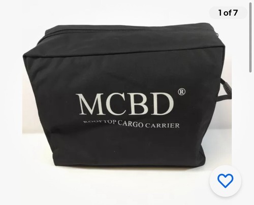 MCBD Black Waterproof Soft-Shell Rooftop Cargo Carrier 21 Cubic Feet ...