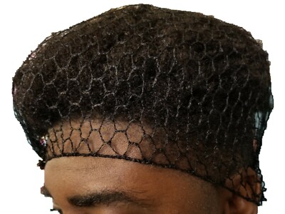 5 PCS Black Fishnet Hair Net Hairnet Cover Cap Hat for Chefs, Cooks ...