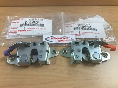 16-23 TACOMA TAILGATE LATCH LOCK RIGHT & LEFT 65790-04050 & 65780-04040 ...