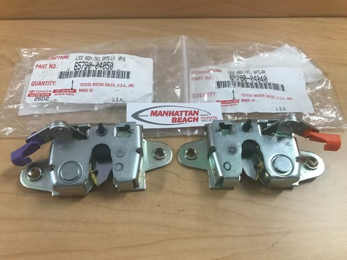 16-23 TACOMA TAILGATE LATCH LOCK RIGHT & LEFT 65790-04050 & 65780-04040 ...