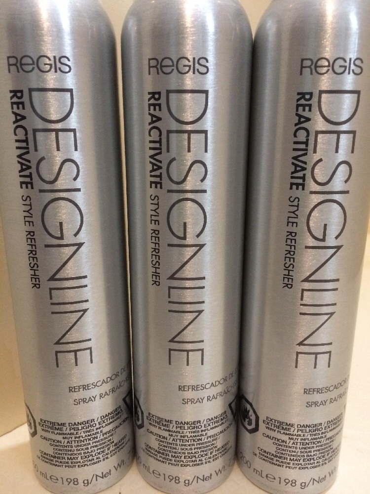 3 NEW REGIS Designline Design Line REACTIVATE STYLE REFRESHER 7 Oz ...