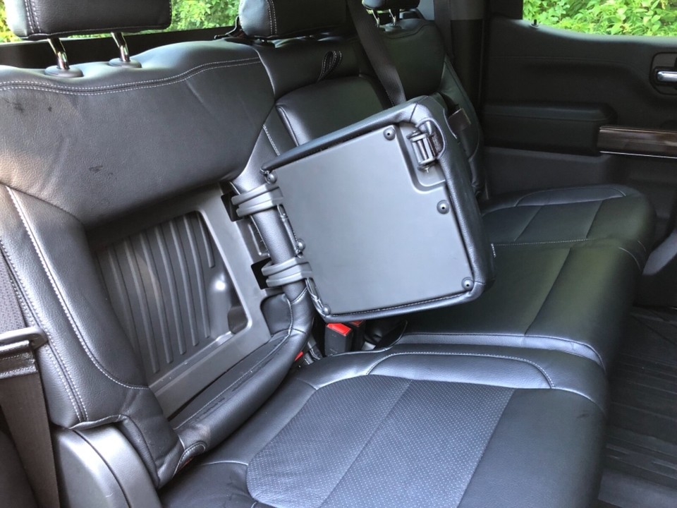 2019-2021 Silverado Crew Cab LT KATZKIN Leather Seat Covers Black RST ...