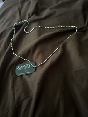 Assassin's Creed 3 Limited Edition Video Game Logo Dog Tag Necklace | eBay