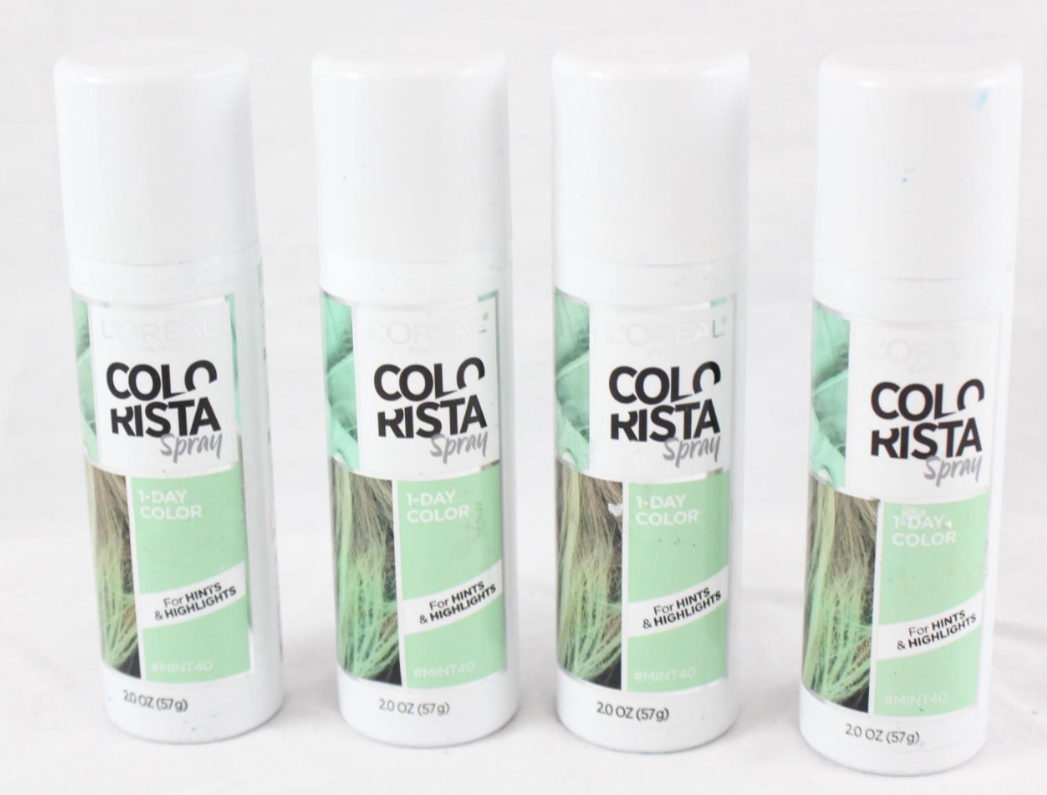 4 L'Oreal Colorista Spray 1-day Temporary Hair Color Hints & Highlight ...