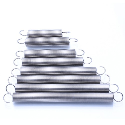 Zugfeder, Feder, Edelstahl V2A, Außen 6-12 mm, Länge 20-300 mm, Draht 1 ...