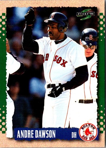 1995 Score Andre Dawson #333 Boston Red Sox Baseball Card | eBay