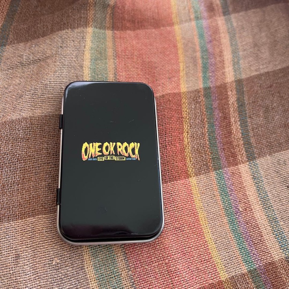 ONE OK ROCK Eye of the Storm Tour 2019-2020 Metal Case ID Card Holder ...