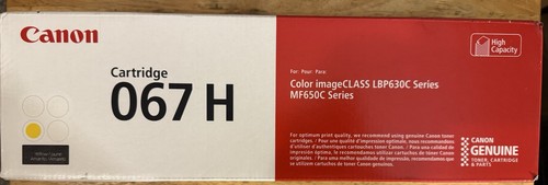 Canon Cartridge 067H Color Image Class LBP630C Series MF650C Series | eBay
