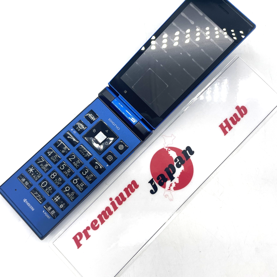 Kyocera Digno 501KC Blue Flip Phone Unlocked SoftBank SIM-Free Used Working Jap | eBay