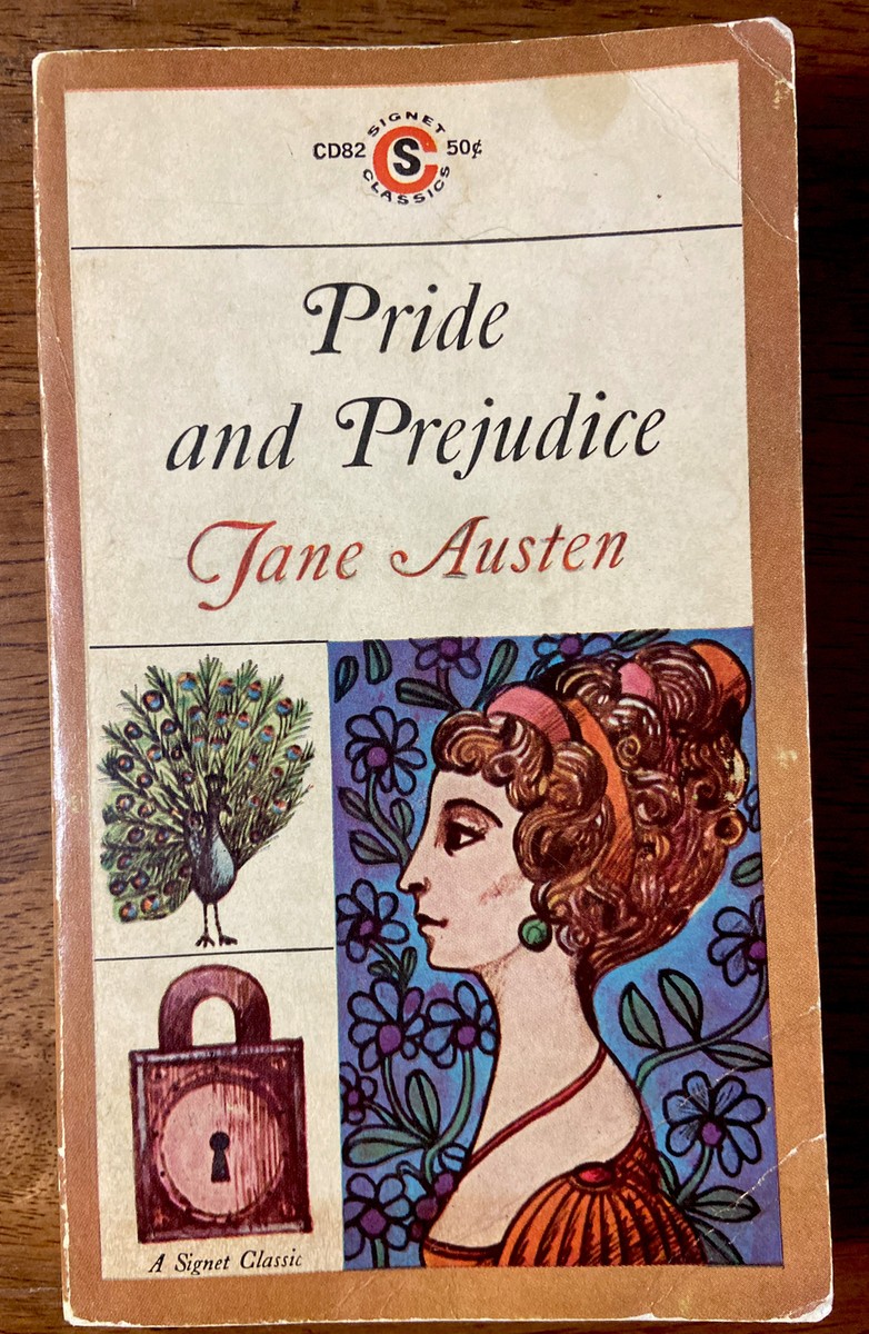 Pride And Prejudice Vintage Book Cover