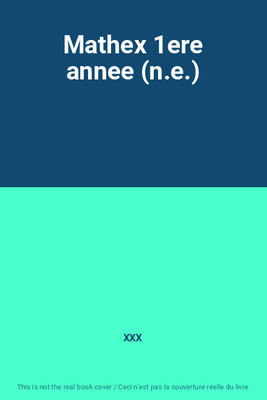 Mathex 1ere annee (n.e.) | eBay