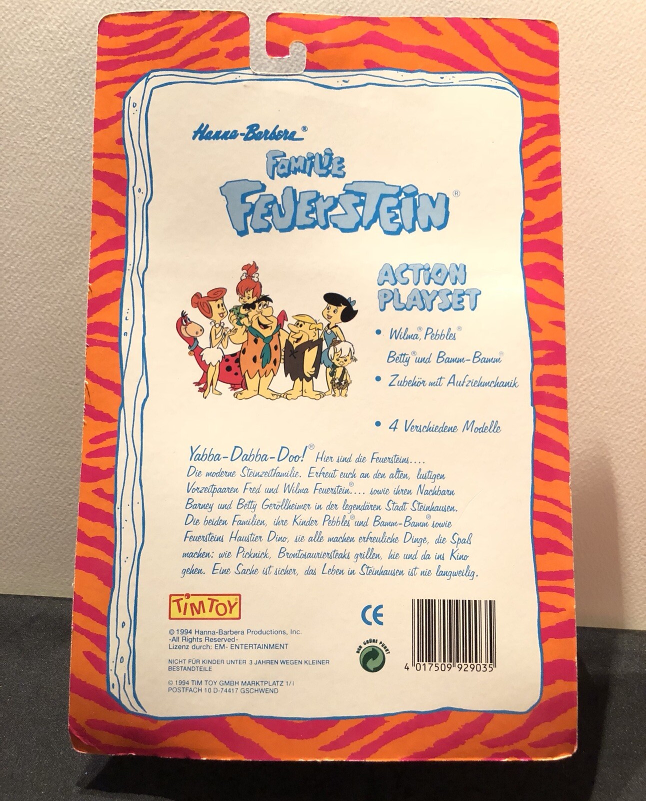 Familie Feuerstein Wilma & Pebbles Von Tim Toy Gmbh (1994) | eBay.de