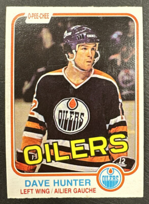 1981-82 O-Pee-Chee OPC Hockey - #115 Dave Hunter - Edmonton Oilers | eBay