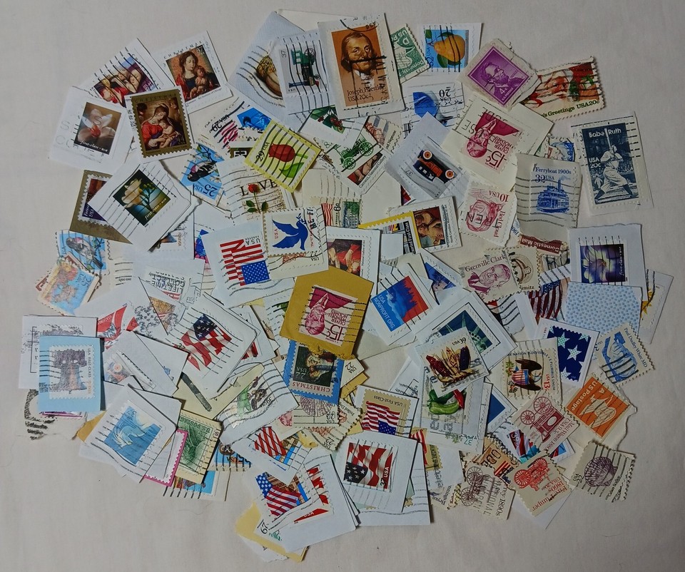 Estate Sale Stamp Collection 100's United States mixed stamps | eBay