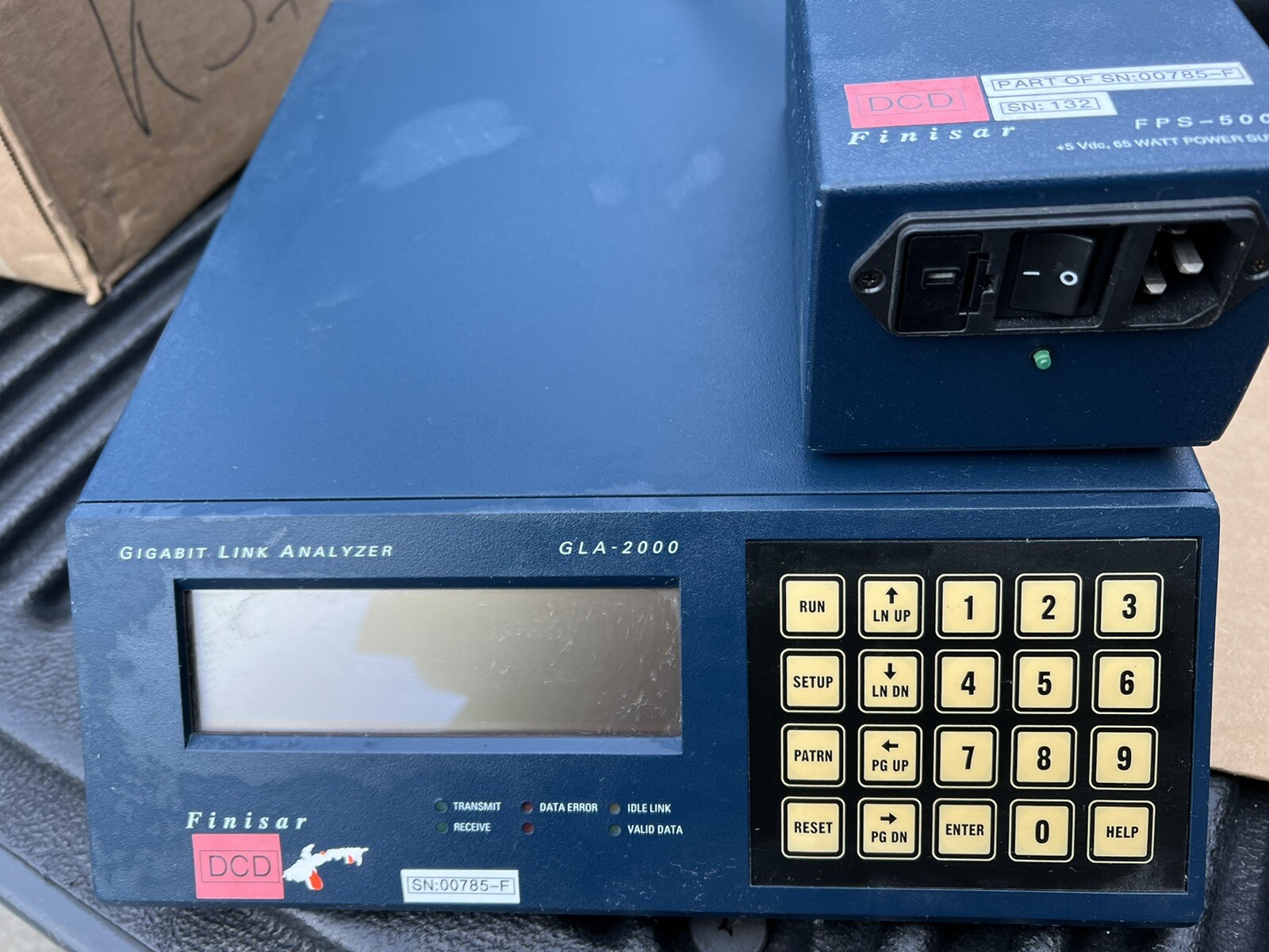 Finisar bus doctor GIGBIT LINK ANALYZER GLA-2000 | eBay