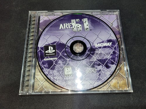 Area 51 shooter Midway Sony Playstation 1 PS1 LN Perfect condition/ | eBay