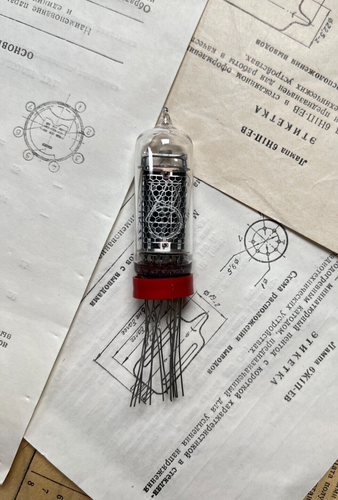 1 x IN-14 IN14 Nixie tube NOS TESTED and 100 % WORKING Lot of one or ...