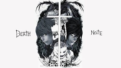 Anime death note lawliet l yagami light simple Playmat Gaming Mat Desk ...