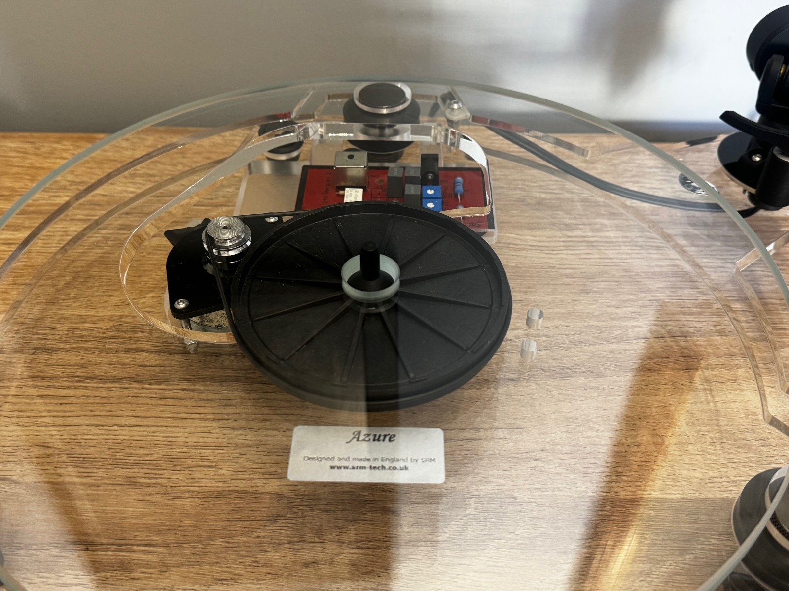 NEW SRM TECH AZURE - SUPERB DIY TURNTABLE USING REGA PARTS - JUST ADD ...