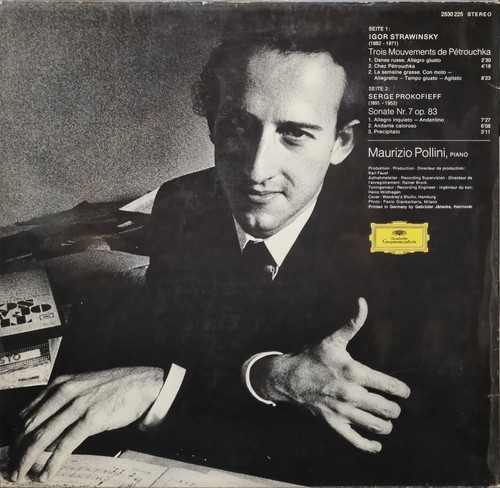 Stravinsky, Prokofieff - Pétrouchka, Sonate n° 7 op. 83 / Maurizio ...