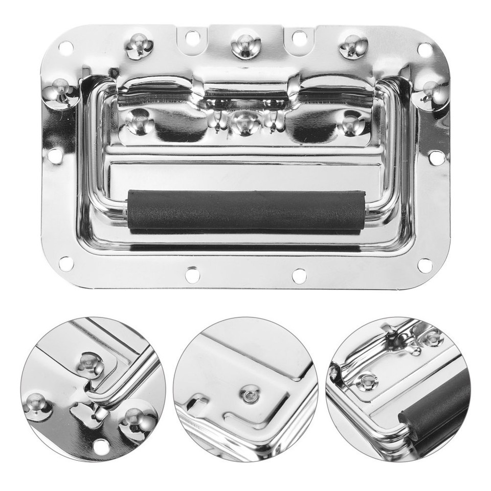 Metal Handle Embedded Door Cabinet Alloy Pull Kitchen Handles for ...