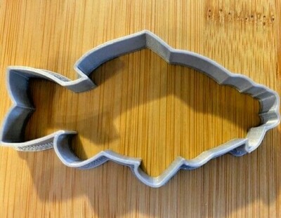 CARP FISH FISHING Cookie or Fondant Cutter Sugarcraft Cake - 3D Printed ...