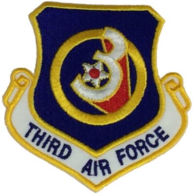 USAF 3RD THIRD AIR FORCE 3AF PATCH USAFE AFAFRICA RAMSTEIN GERMANY ...