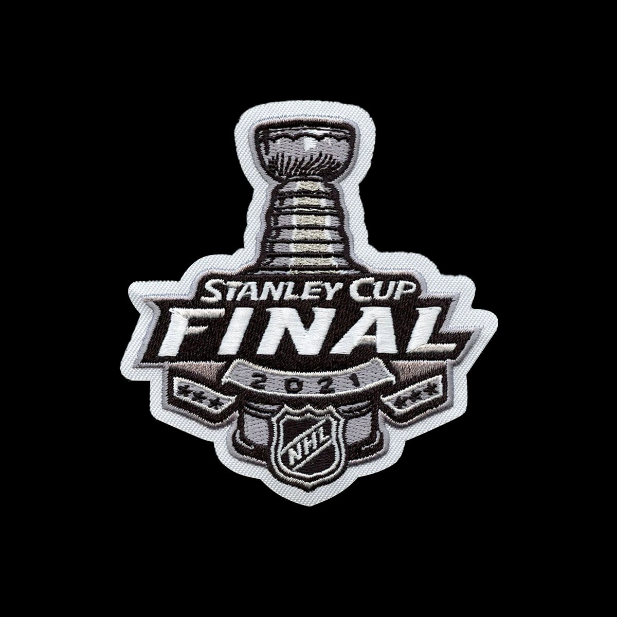 2021 NHL Stanley Cup Final Jersey Patch Montreal Canadiens Tampa Bay ...