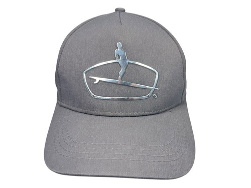 RON JON SURF SHOP Gray SILVER SURFER HAT Summer Gym Beach Golf Baseball ...