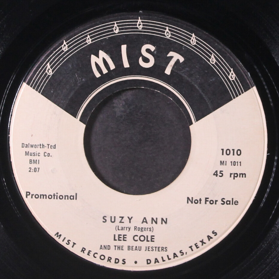 LEE COLE: cool baby / suzy ann MIST 7" Single 45 RPM | eBay