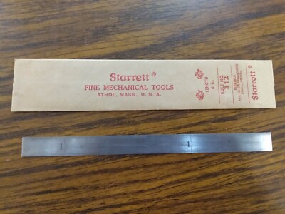 Rules - Vintage Starrett