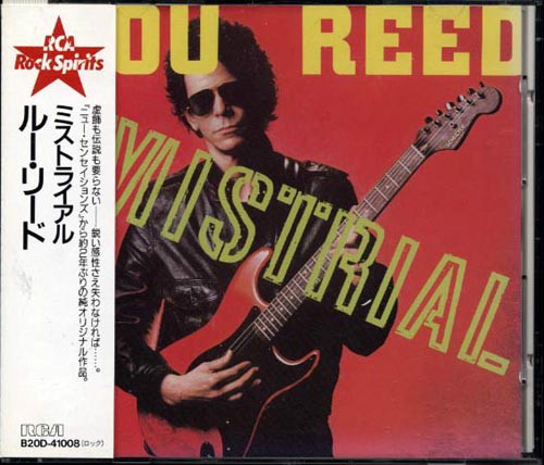 LOU REED Mistrial JAPAN 1st Press CD 1989 W/Obi B20D-41008 RARE!! | eBay