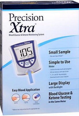 Precision XTRA Blood Glucose & Ketone Meter ---- Strips NOT included | eBay