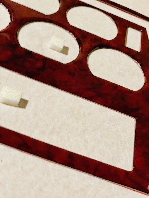 CHEVY CORVETTE C3 FIT 1978 -1982 DASH TRIM KIT AUTO INTERIOR SET CHERRY ...