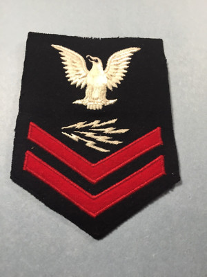 Vintage US Navy -2nd class Radioman Rate Patch (Male size) | eBay