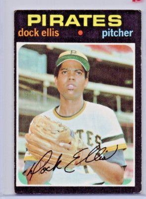 1971 Topps Dock Ellis # 2 Pittsburgh Pirates | eBay