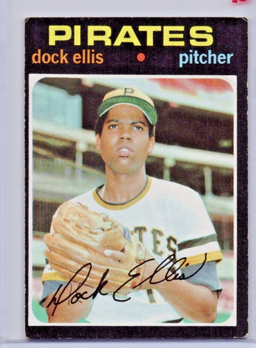 1971 Topps Dock Ellis # 2 Pittsburgh Pirates | eBay