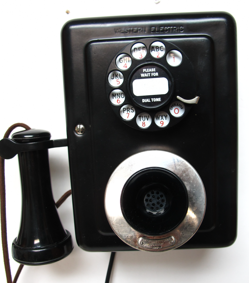 Western Electric Rotary Wall Phone Antique And Vintage Telephones