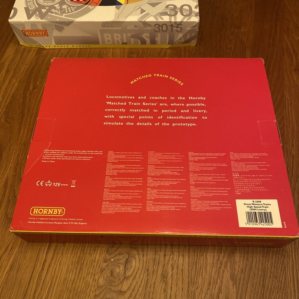 Hornby First Great Western HST Train Pack Intercity FGW Boxed | eBay UK