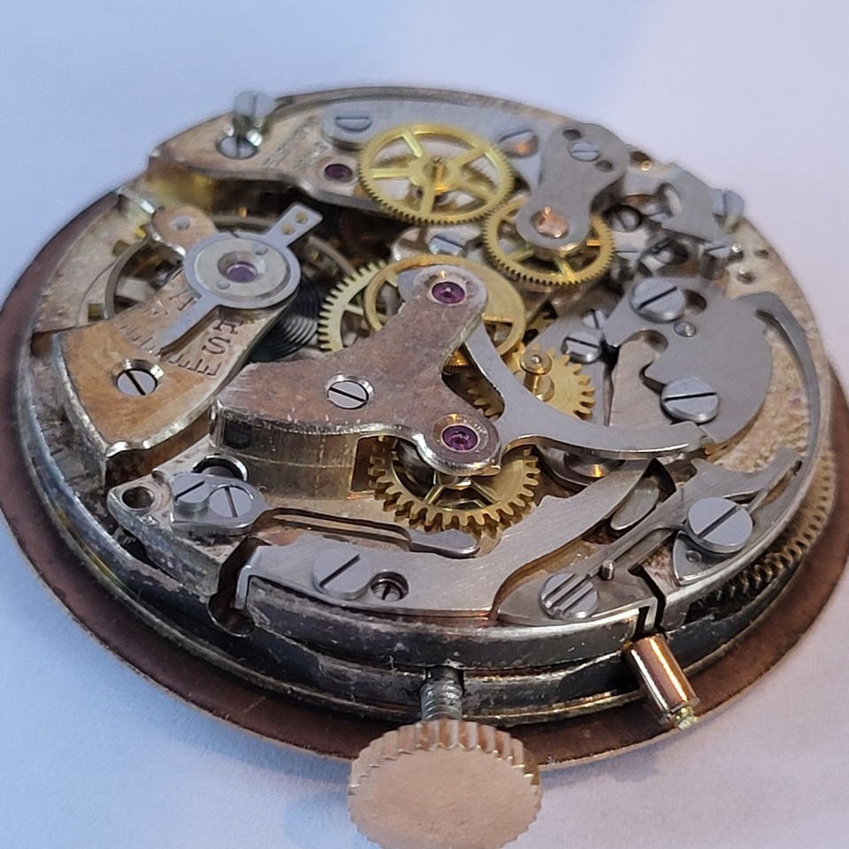 N94 1950’s LANDERON 48 CHRONOGRAPH MOVEMENT DIAL HANDS! | eBay