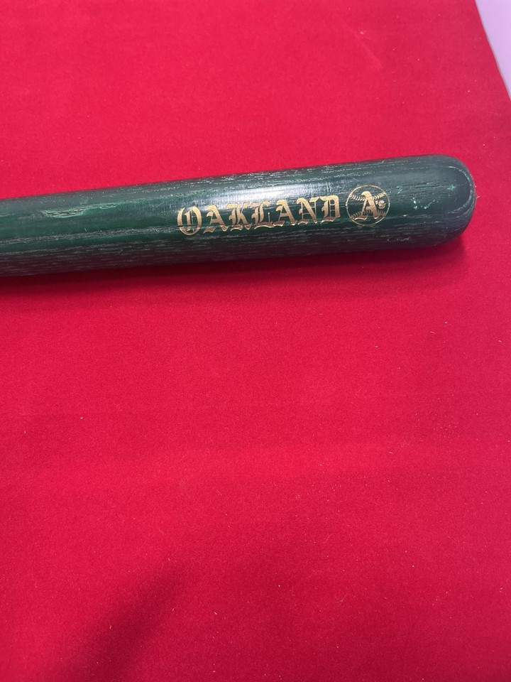 Oakland A’s Vintage 70’s Small Mini Green Bat 22” Long | eBay