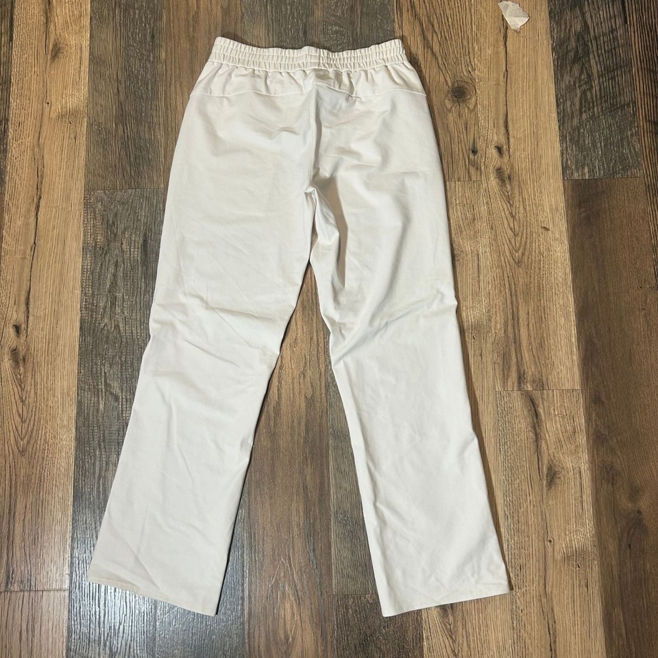 Lululemon lab Stretch Cupro Slit Pants Women's Size 10 in White Opal in ...