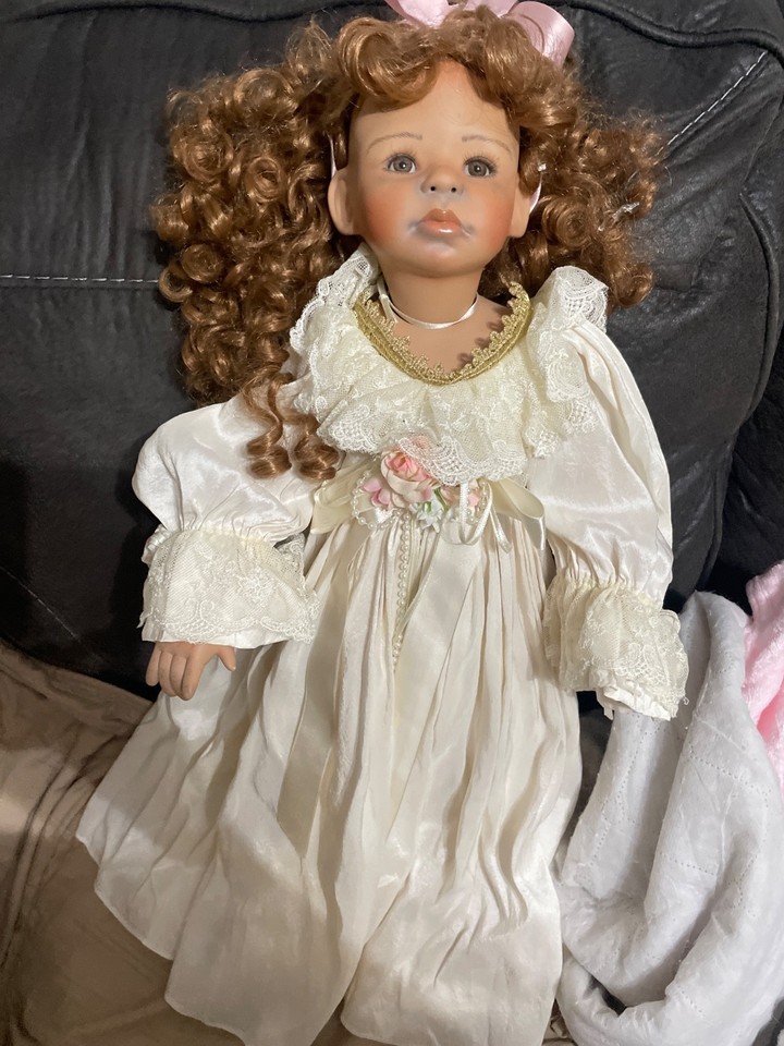 Kaye Wiggs African American angel doll As Is | eBay