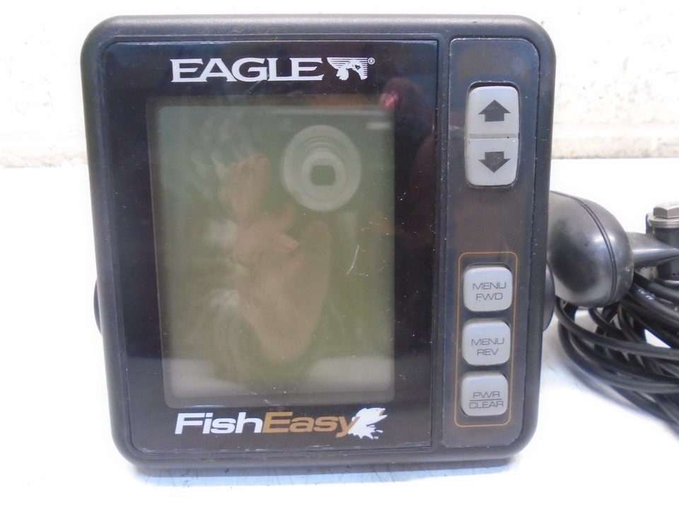 W6 Eagle Fish Easy Fish Finder w/ Transducer & 17' Cable | eBay