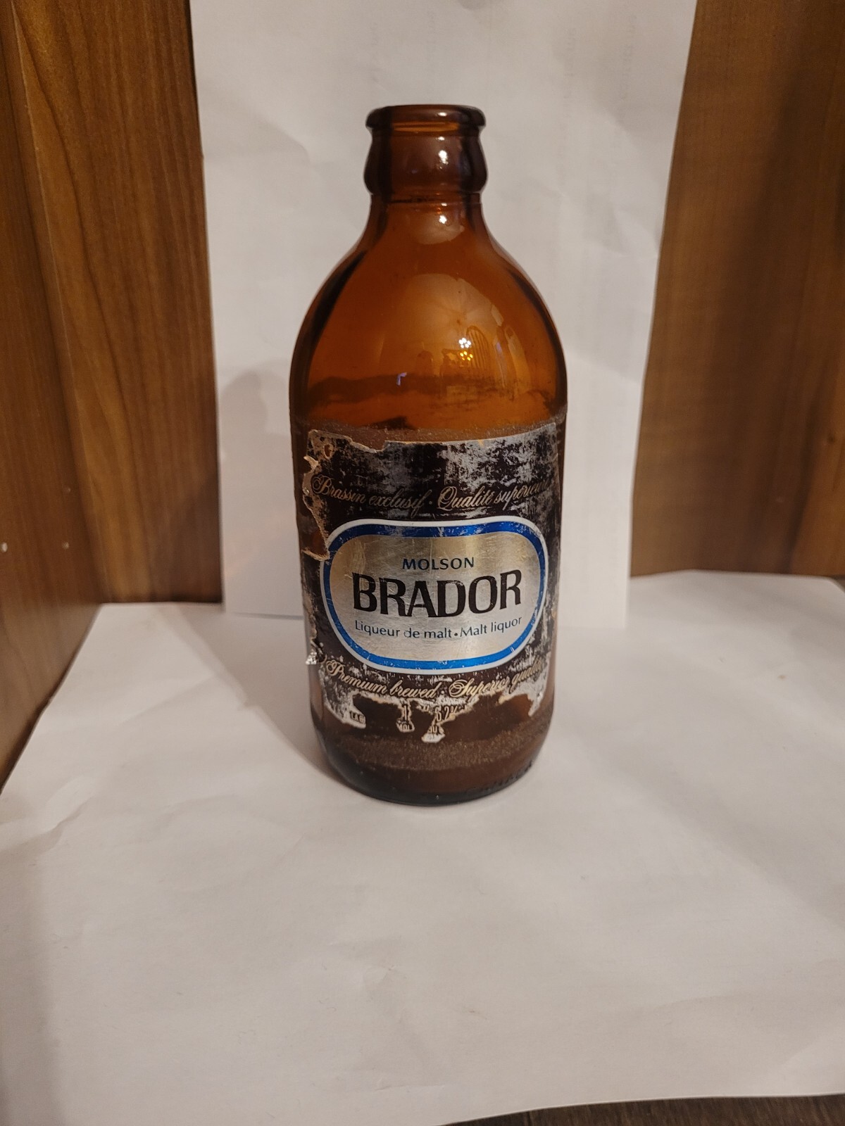 Vintage MOLSON BRADOR beer bottle (empty) | eBay